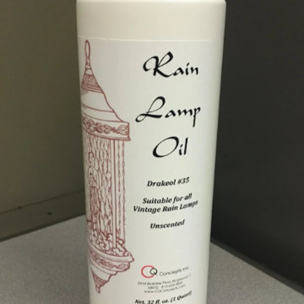 Oil Rain Lamp - Etsy