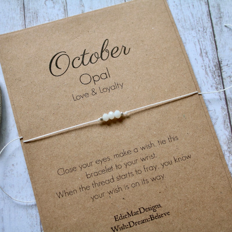 October Birthstone - Etsy
