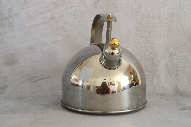 Metal Kettle of Probably Italian Design in the Style of - Etsy