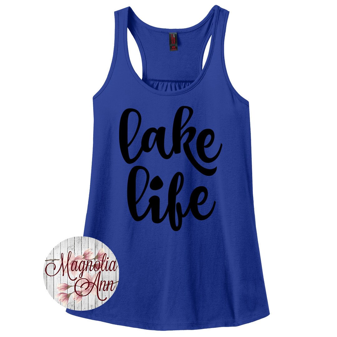 Lake Life Shirt, Lake Shirt, Lake Tank, Vacation Shirt, Summer Shirt ...