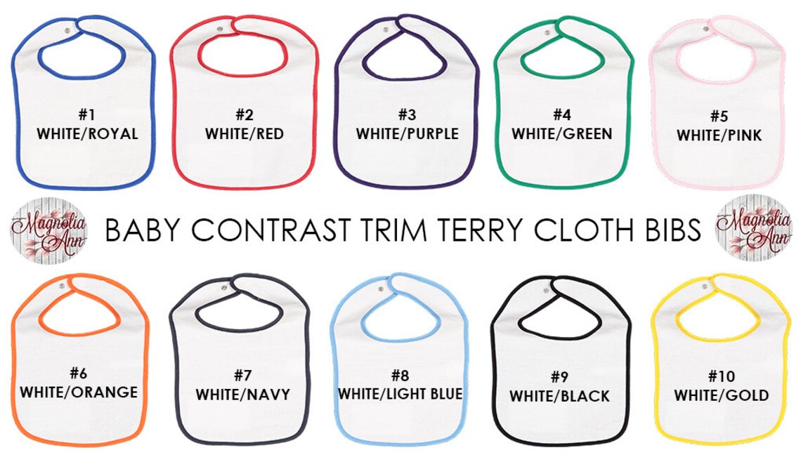 Custom Bib, Personalized Bib, Create Your Own Bib, Custom Baby Bib ...