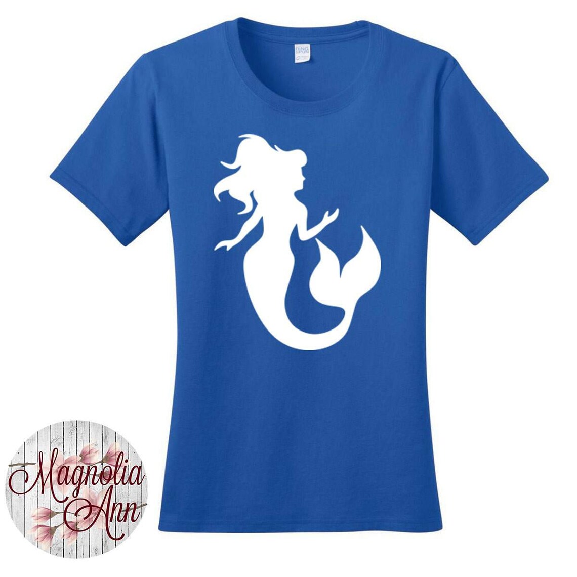 Mermaid Women's T-Shirt in 7 Different Colors in Sizes | Etsy
