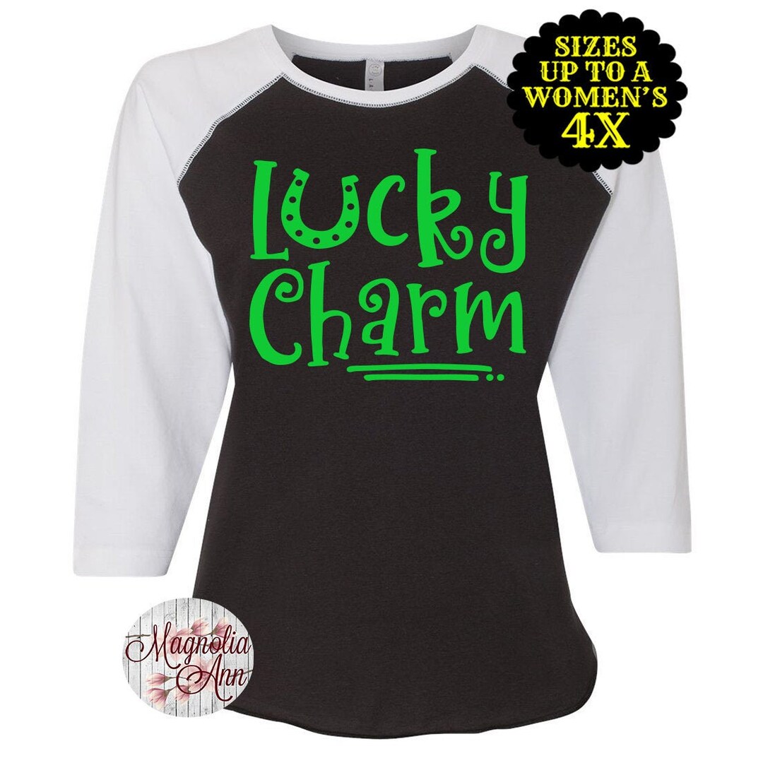 Lucky Charm, St Patrick's Day Shirt, St Patrick's Day Tee, Plus Size ...