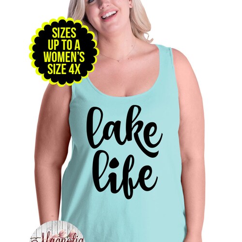 LAKE LIFE TANK - Etsy