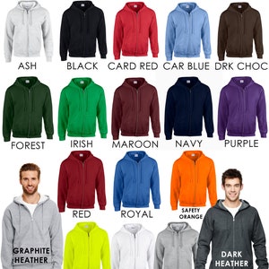 Create Your Own Zip up Hoodie, Custom Sweatshirt, Custom Zip up Hoodie ...
