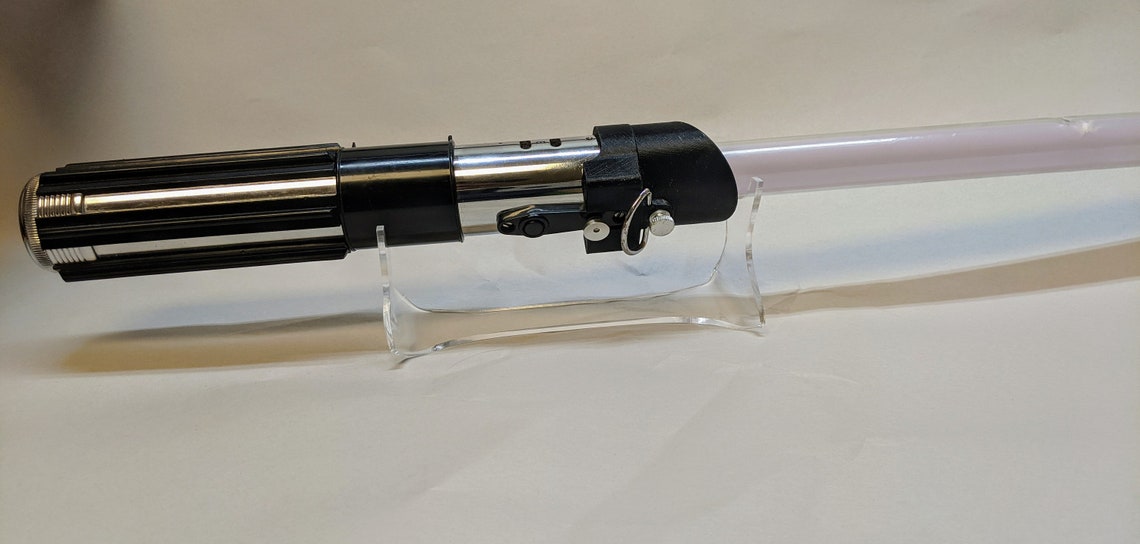 Acrylic Lightsaber With Blade Stand Stand Only Galaxy's - Etsy