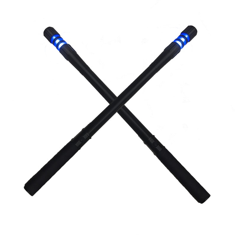 Nightwing Escrima Sticks met LED's Titans 2 Nightwing - Etsy Nederland