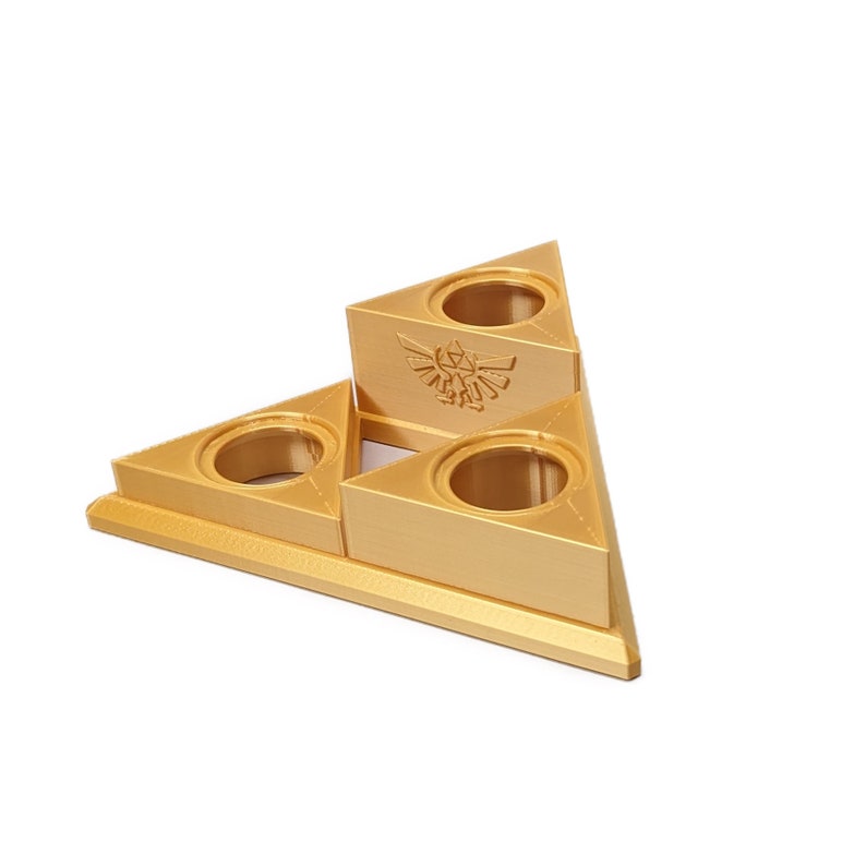 3-tier Triforce Display Stand Compatible With Amiibo Figurines ...