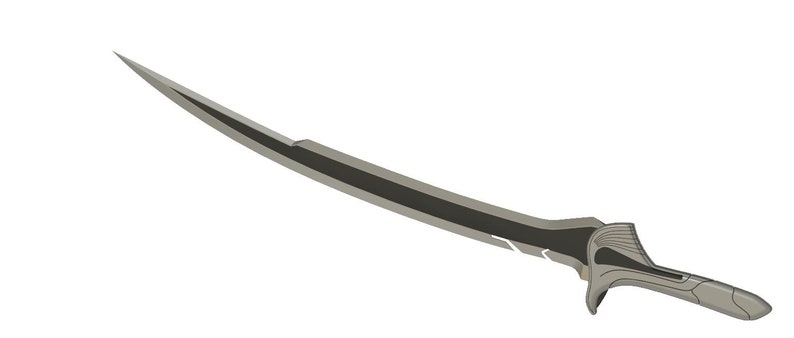Sword of Alita, Battle Angel Damascus Blade, Battle Angle Sword for ...