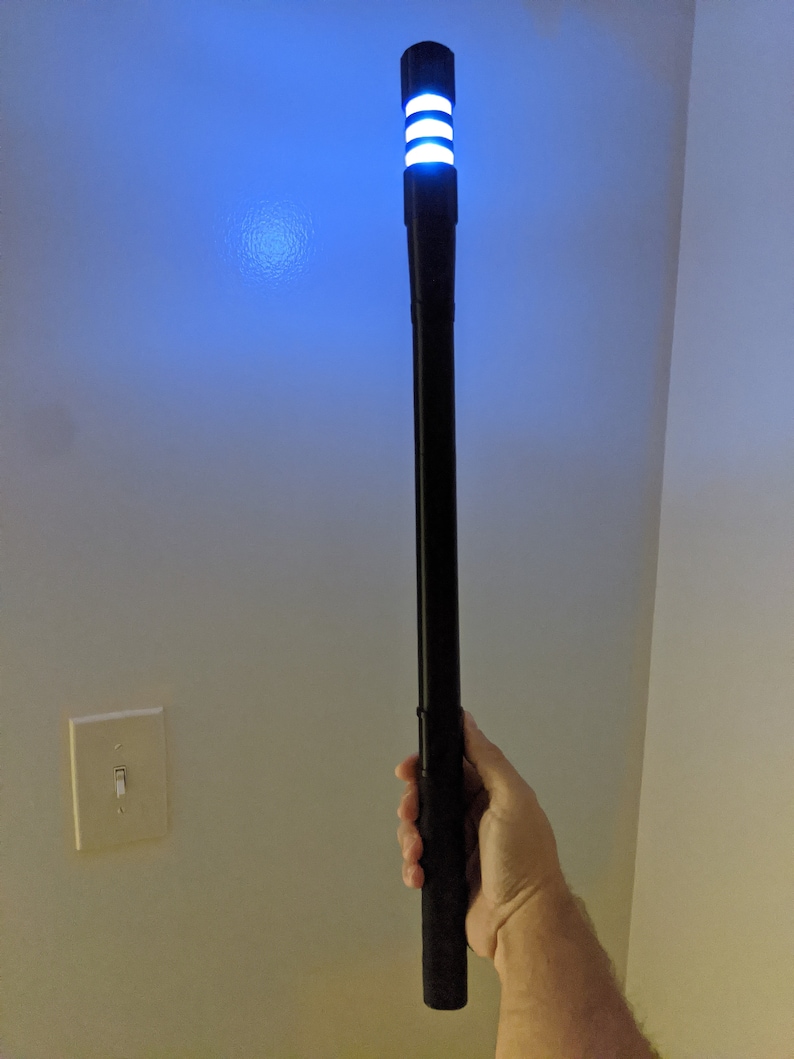 Nightwing Escrima Sticks With Leds, Titans 2 Nightwing Cosplay, Gotham ...