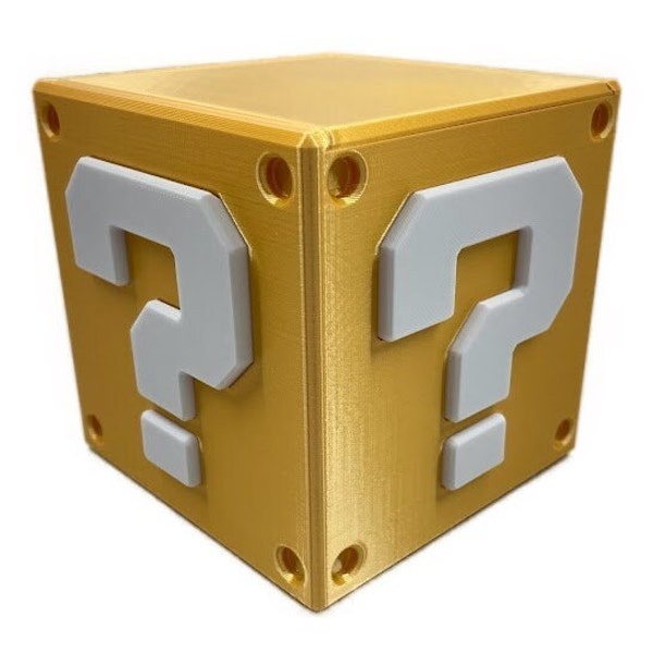 Mario question box - Etsy España
