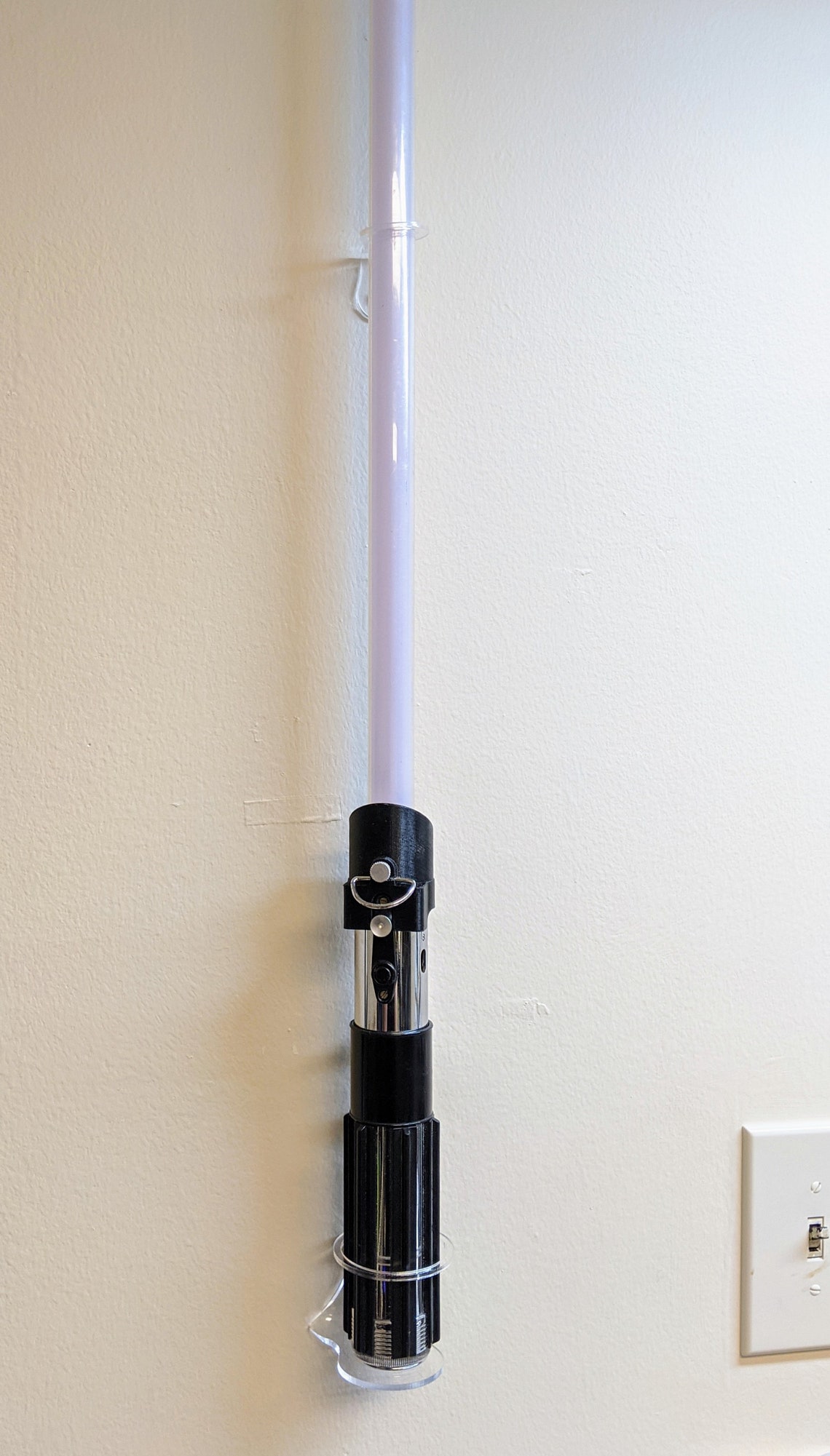 Acrylic lightsaber Wall Mount Galaxys Edge lightsaber wall | Etsy