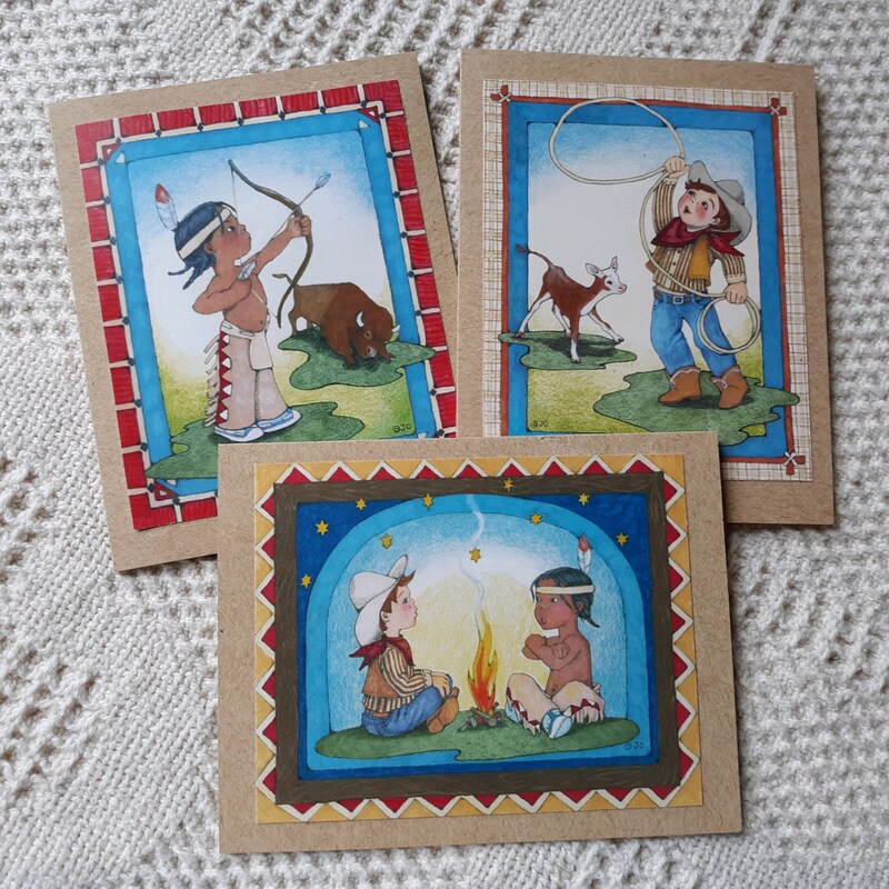 Cowboys and Indians - Etsy