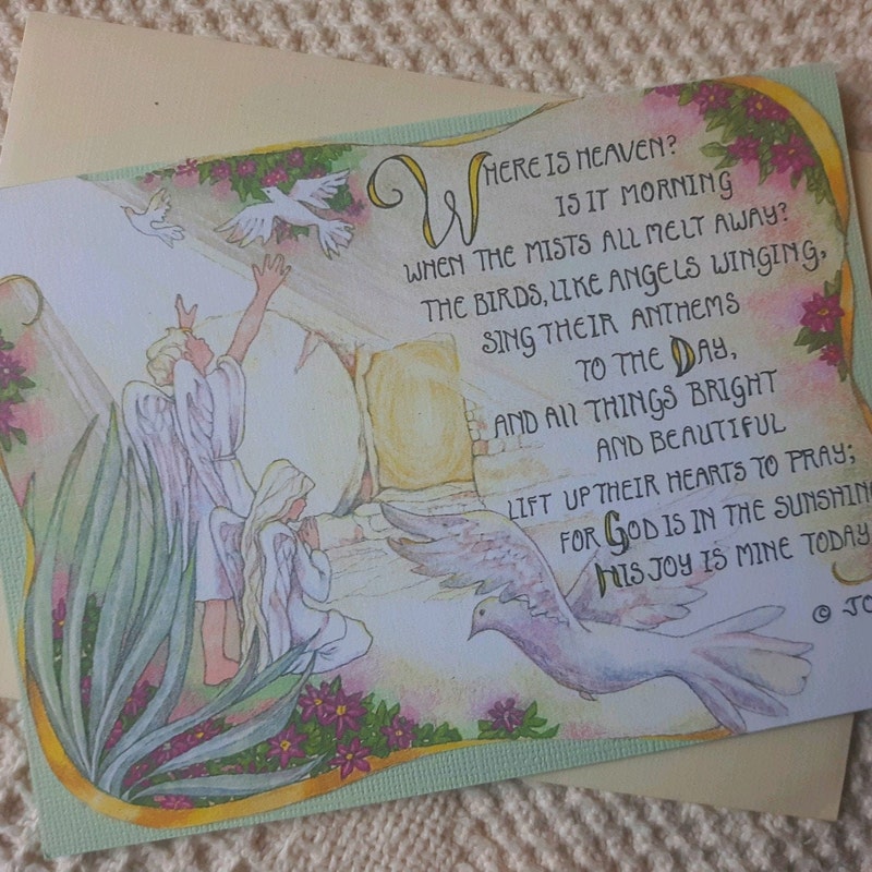 Handmade Easter Card - Etsy