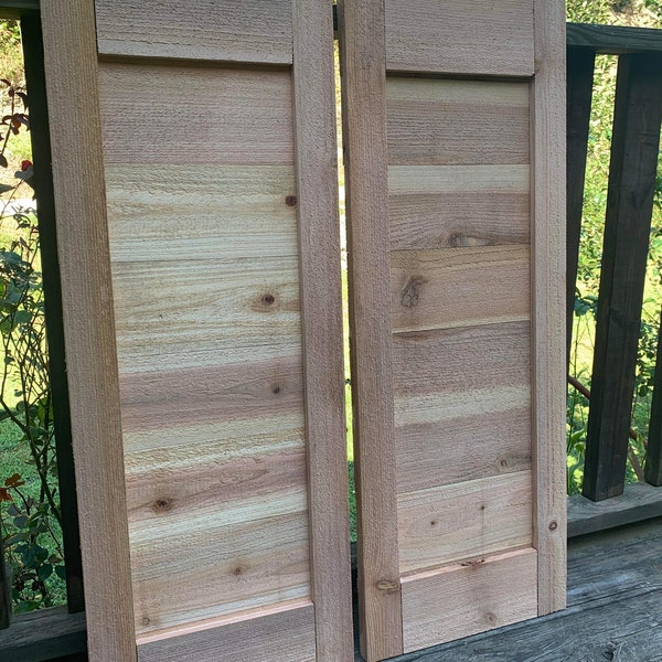 Cedar Gate Door - Etsy