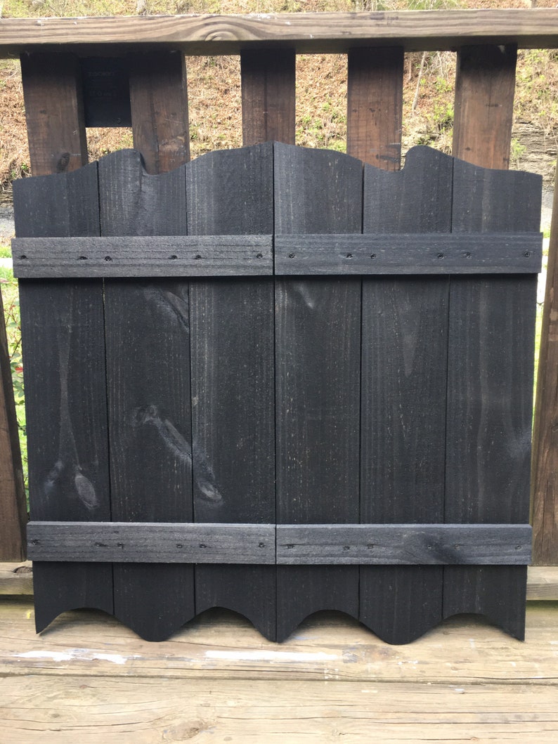 Rustic Western-style Saloon Doors unstained - Etsy
