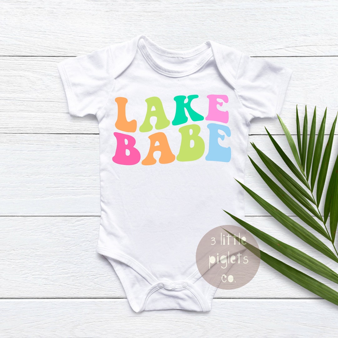 Lake Babe Baby Clothes, Lake Babe Onesie®, Cute Lake Outfit for Baby ...