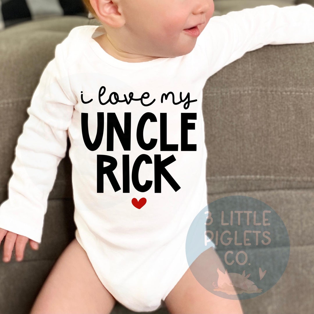 I Love My Uncle Baby Announcement Uncle Pregnancy Reveal to Uncle ...