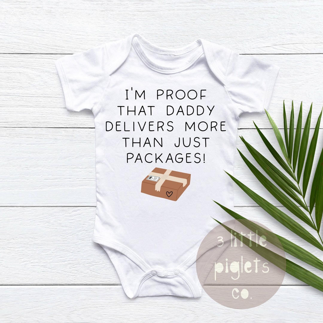 UPS Baby Announcement UPS Onesie® Ups Baby Onesie® Mailman Baby Mailman ...