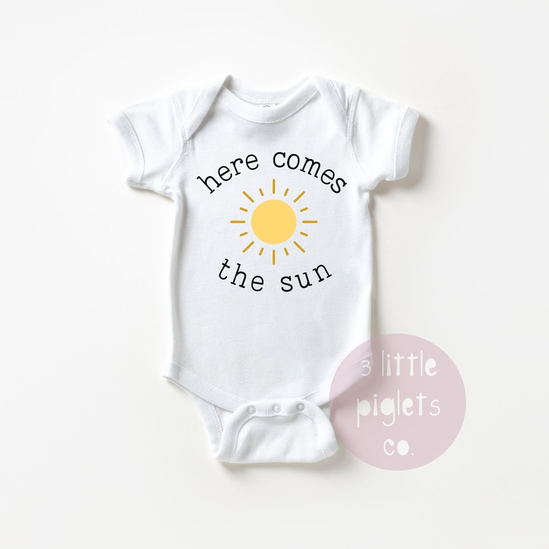 Here Comes the Sun Onesie® Sun Baby Onesie® Summer Baby Outfit Summer ...