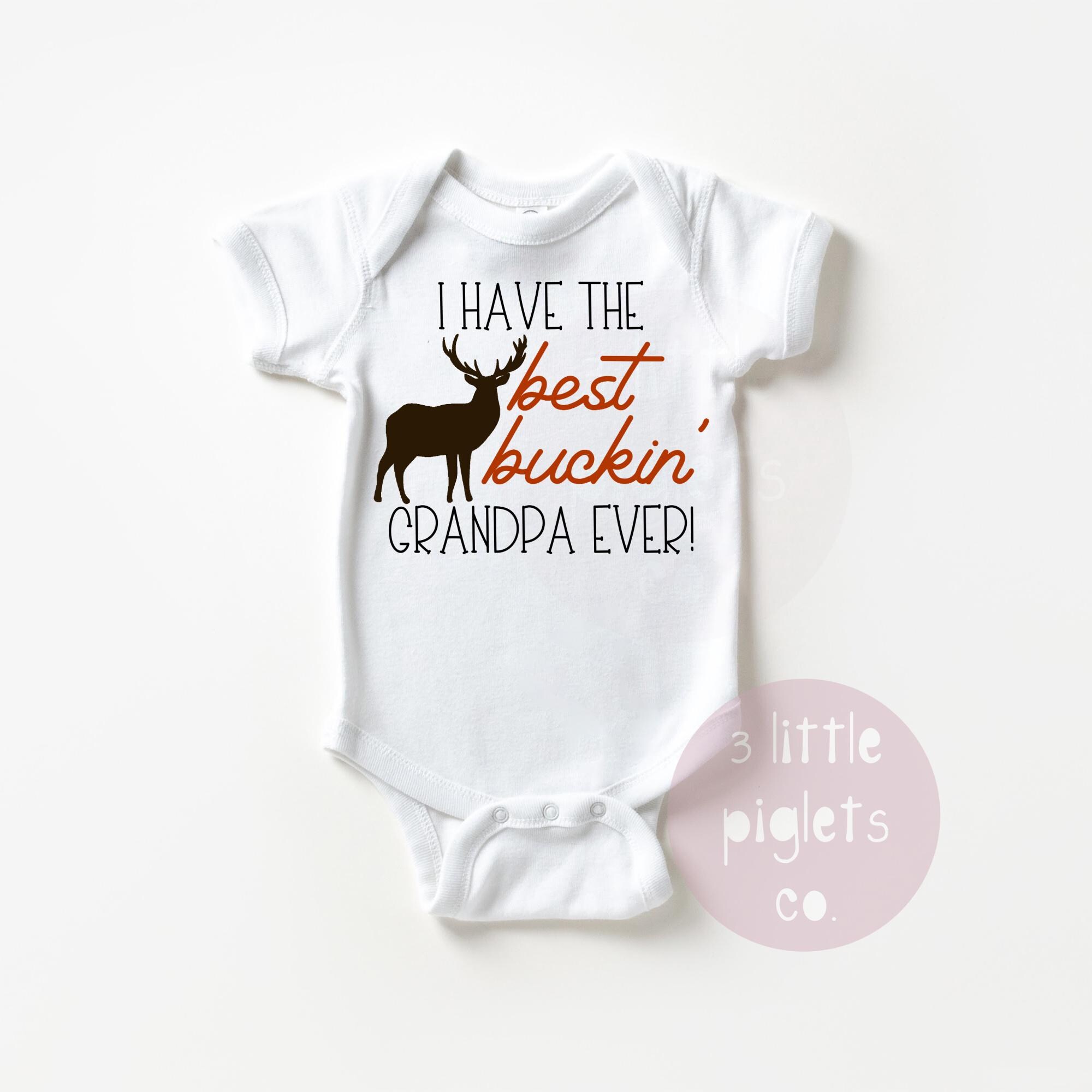 I Have the Best Buckin Grandpa Hunting With Grandpa Hunting Onesie ...