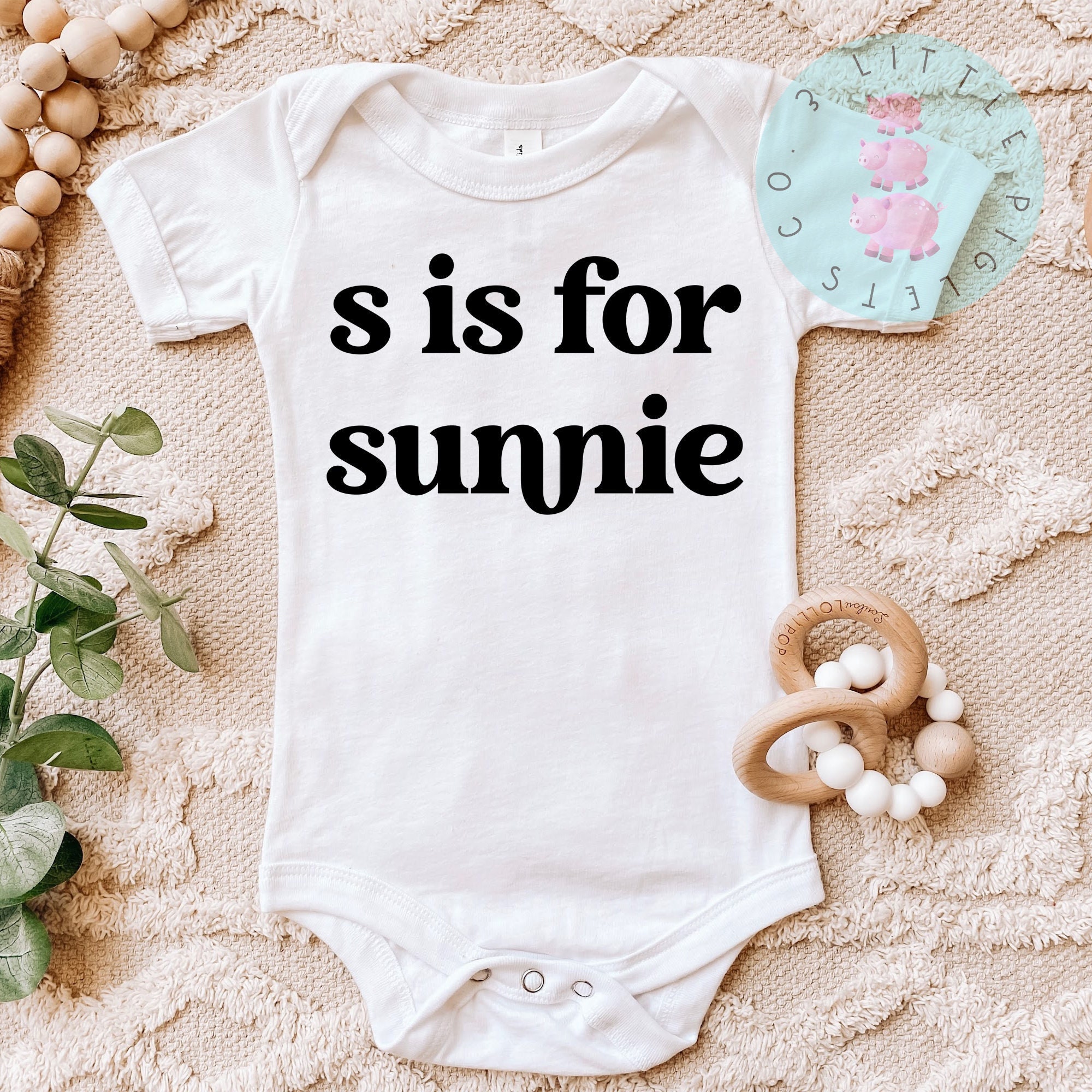 N is for Name Alphabet Bodysuit Baby Hospital Outfit Baby | Etsy