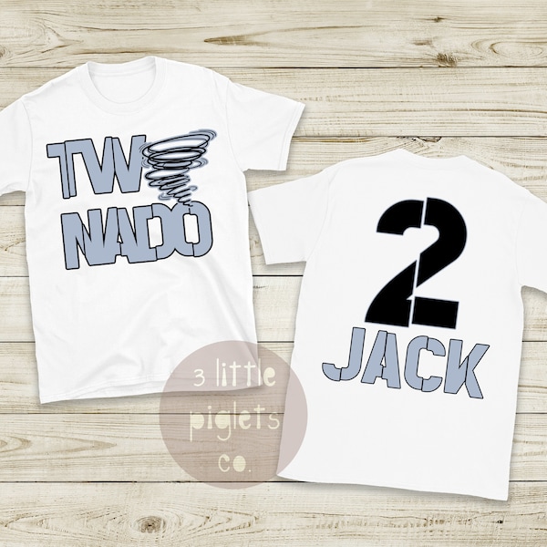 Twonado Birthday Shirt - Etsy