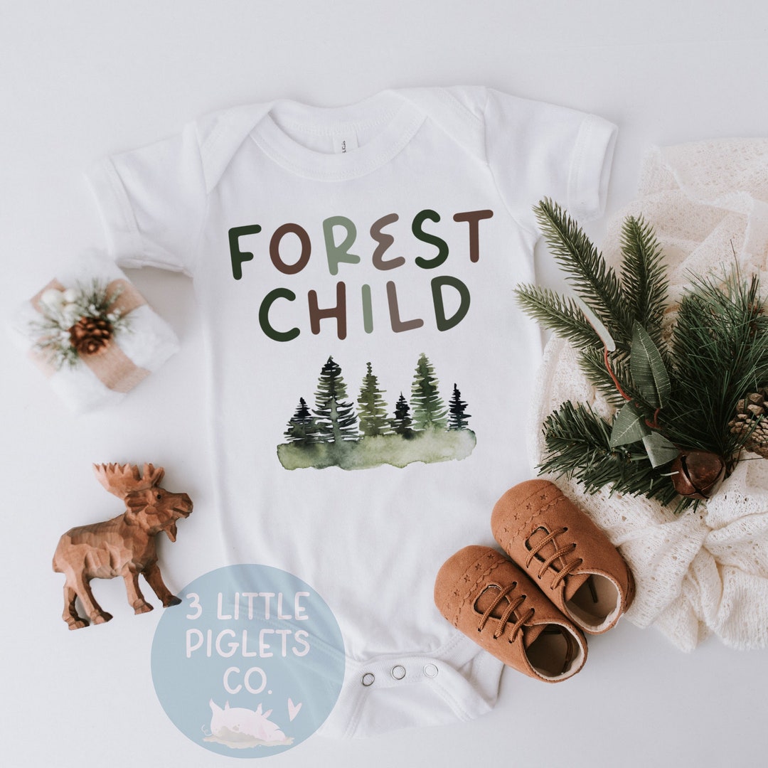 Forest Child Onesie®, Forest Baby Shower, Nature Baby, Stay Wild Forest ...