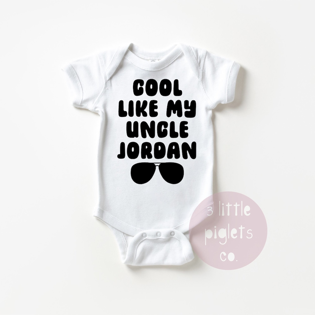 Cool Like My Uncle, Cool Uncle Onesie®, Uncle Onesie®, Gift From Uncle ...