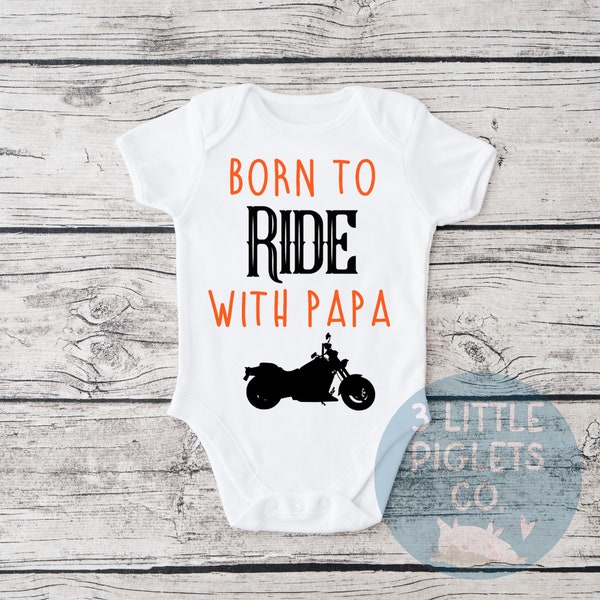 Motorcycle Baby - Etsy