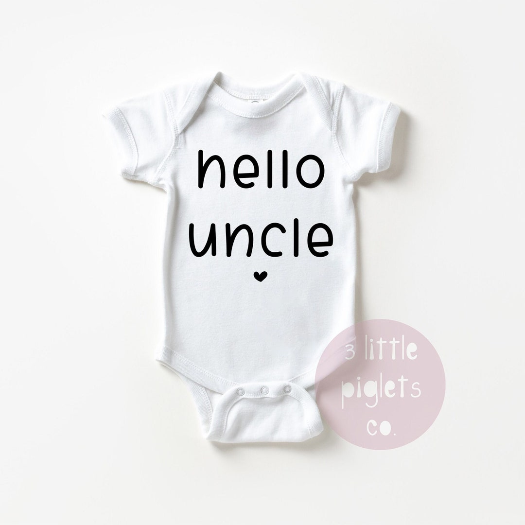 Uncle Pregnancy Announcement Onesie® Uncle Pregnancy Reveal Uncle Baby ...