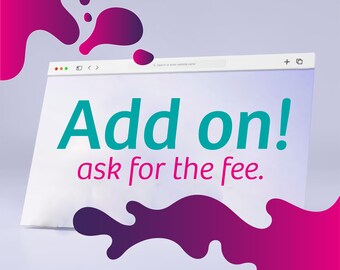 Logo Design Add-on Letter Tweak Color Change Add a Clip Art - Etsy