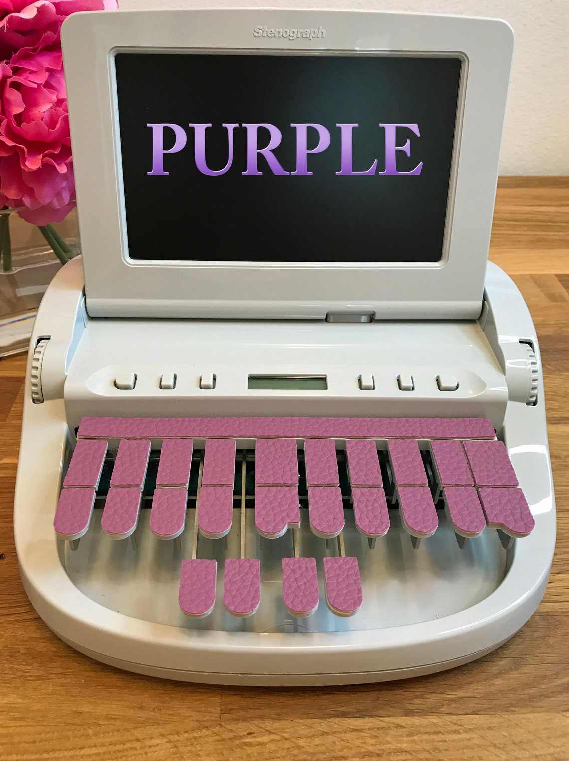 Purple Faux Leather Textured Steno Keypads - Etsy