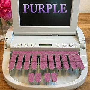Purple Faux Leather Textured Steno Keypads - Etsy