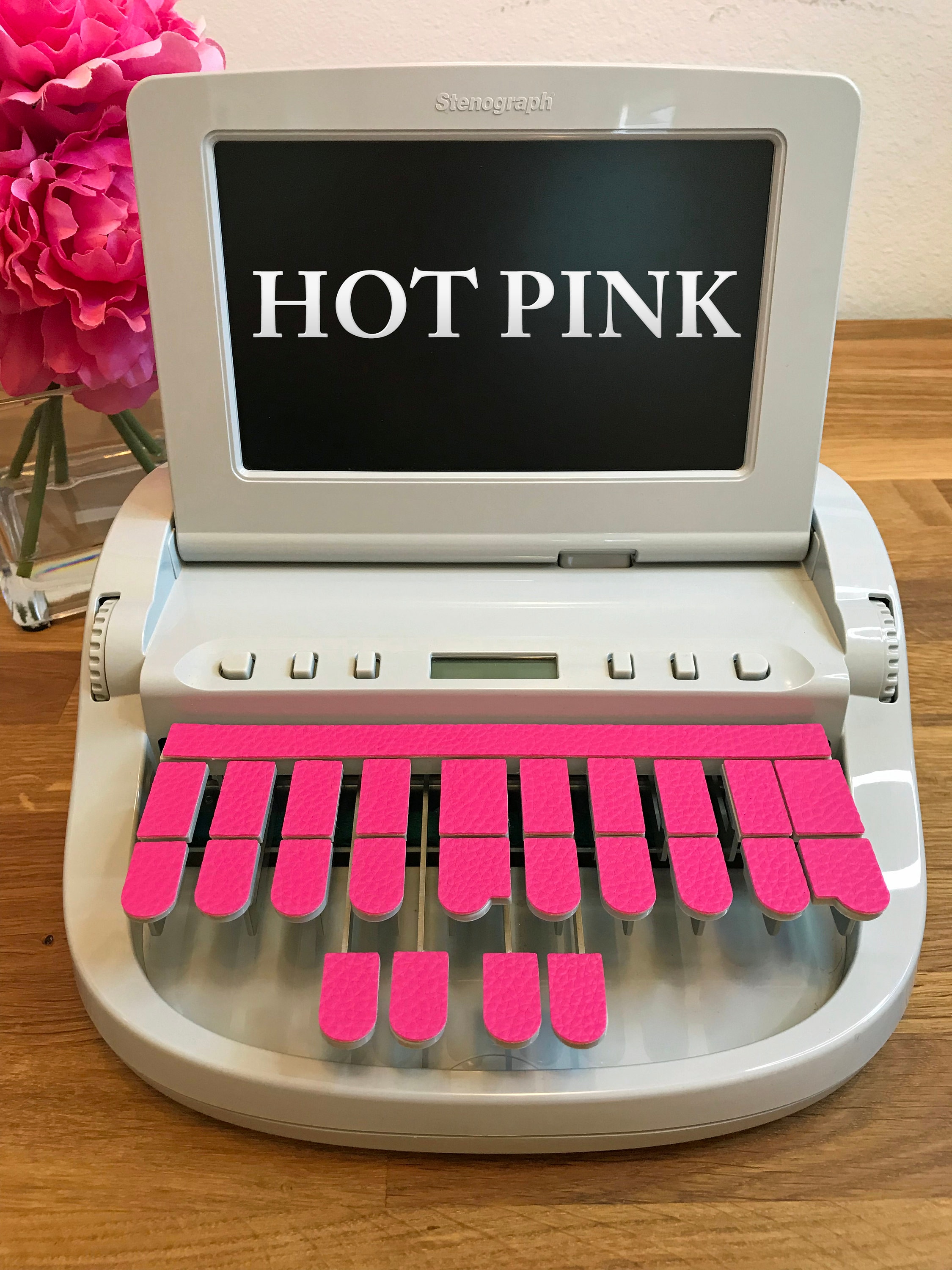 Pinks Faux Leather Textured Steno Keypads - Etsy