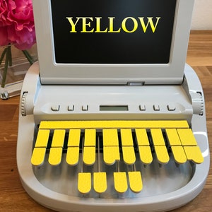Faux Leather Steno Keypads YELLOWS and ORANGE - Etsy