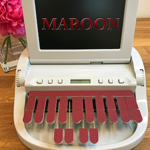 Reds Faux Leather Textured Steno Keypads - Etsy