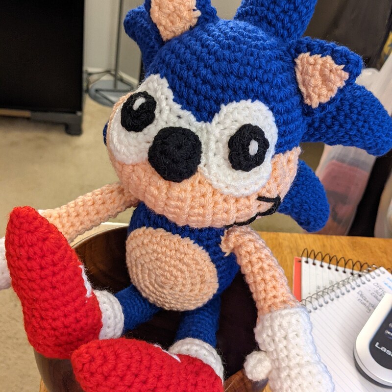 Silver the Hedgehog Crochet Patterns - Etsy