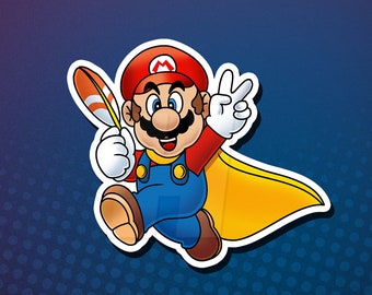 Mario With Cape - Etsy