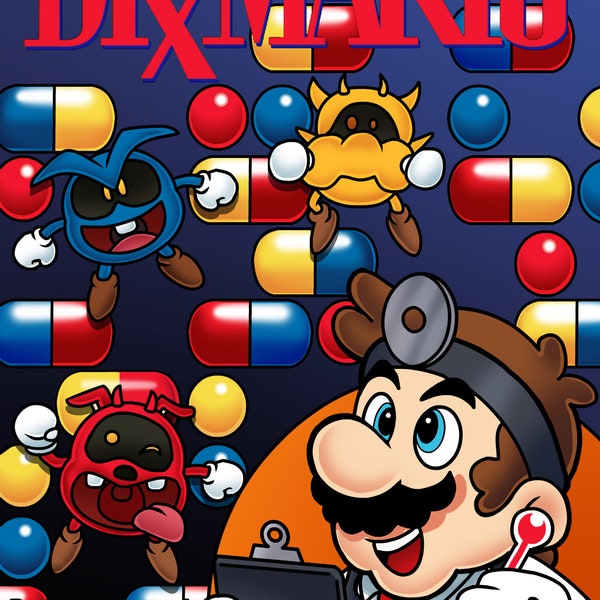 Dr Mario - Etsy