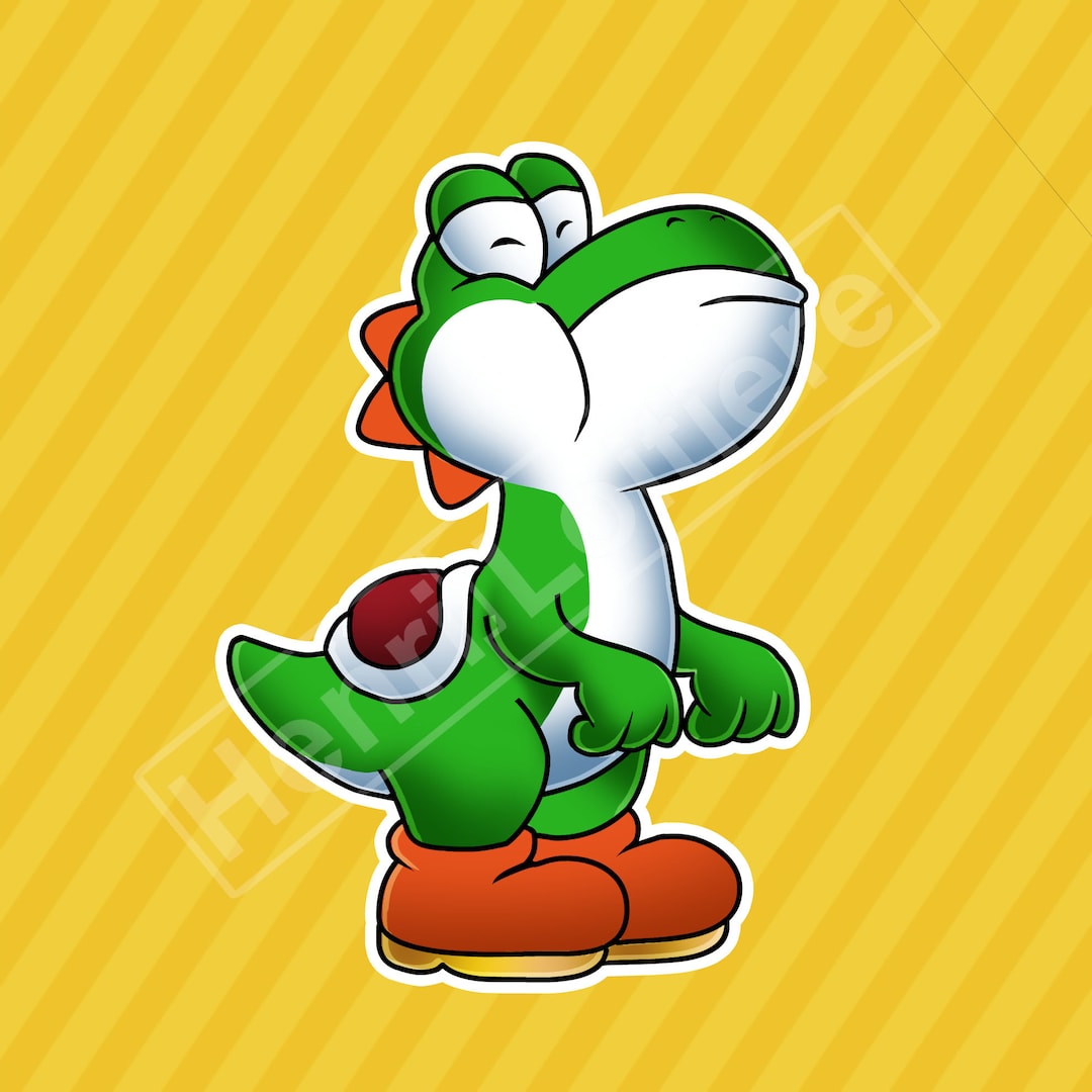 Super Mario Bros. Wonder Sticker Yoshi - Etsy