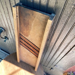 Vintage Cabbage Cutter, Kraut, Sauerkraut, Slicer, Shredder, Farmhouse ...