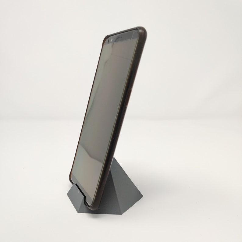 Geometric Phone Stand Pyramid Phone Holder mobile Organizer - Etsy