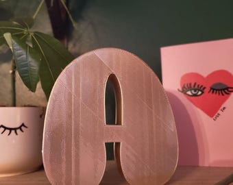 Personalised Free Standing Letters, Free Standing Letters, 3D Printed ...
