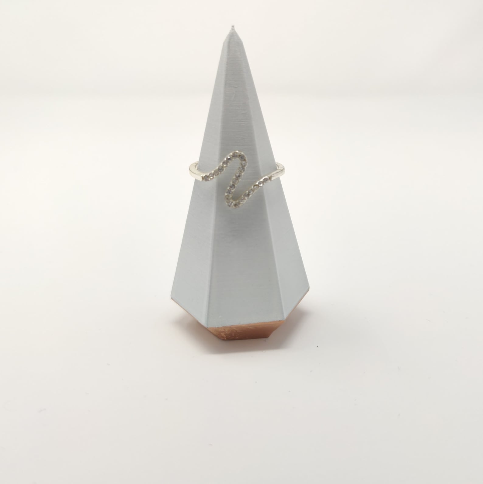 Small Ring Holder 3D Printed Geometric Cone - Etsy UK