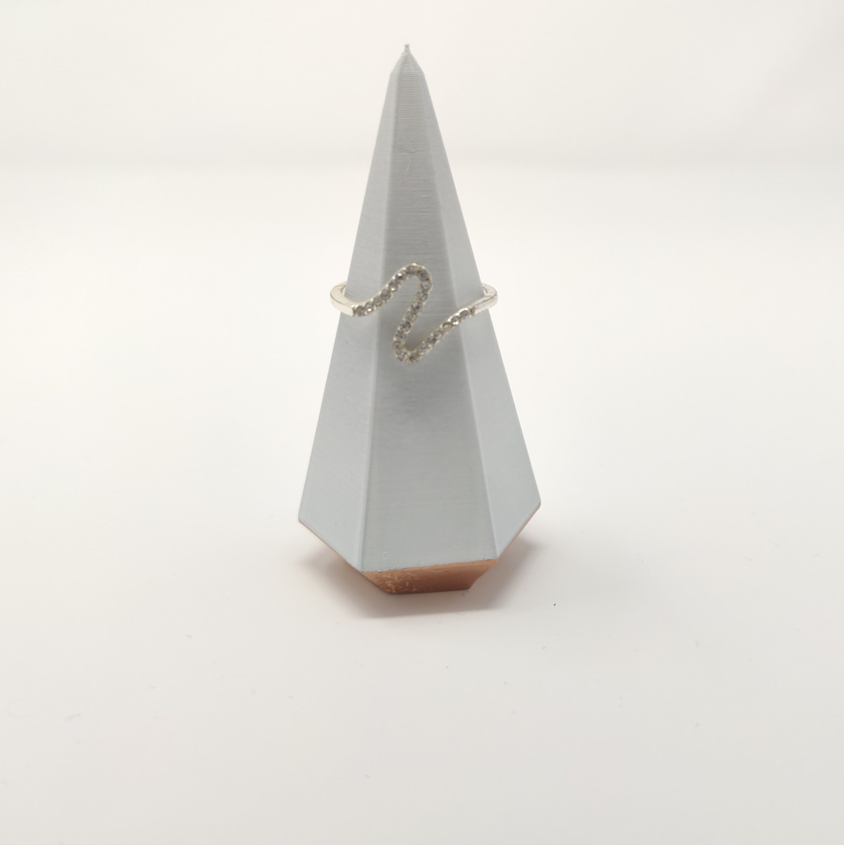 Small Ring Holder 3D Printed Geometric Cone - Etsy UK