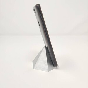 Geometric Phone Stand | Pyramid Phone Holder |mobile Organizer | Desk ...