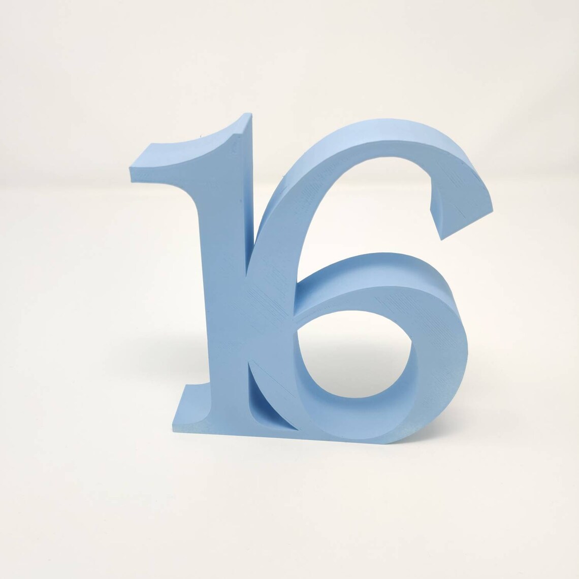 Birthday Numbers Age Table Number Sweet 16, 18, 21, 30, 50, 60 ...