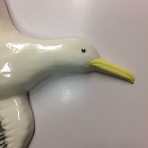 Ceramic Wall Hanging Flying Birds. A Squabble of Seagulls Plaque. - Etsy UK