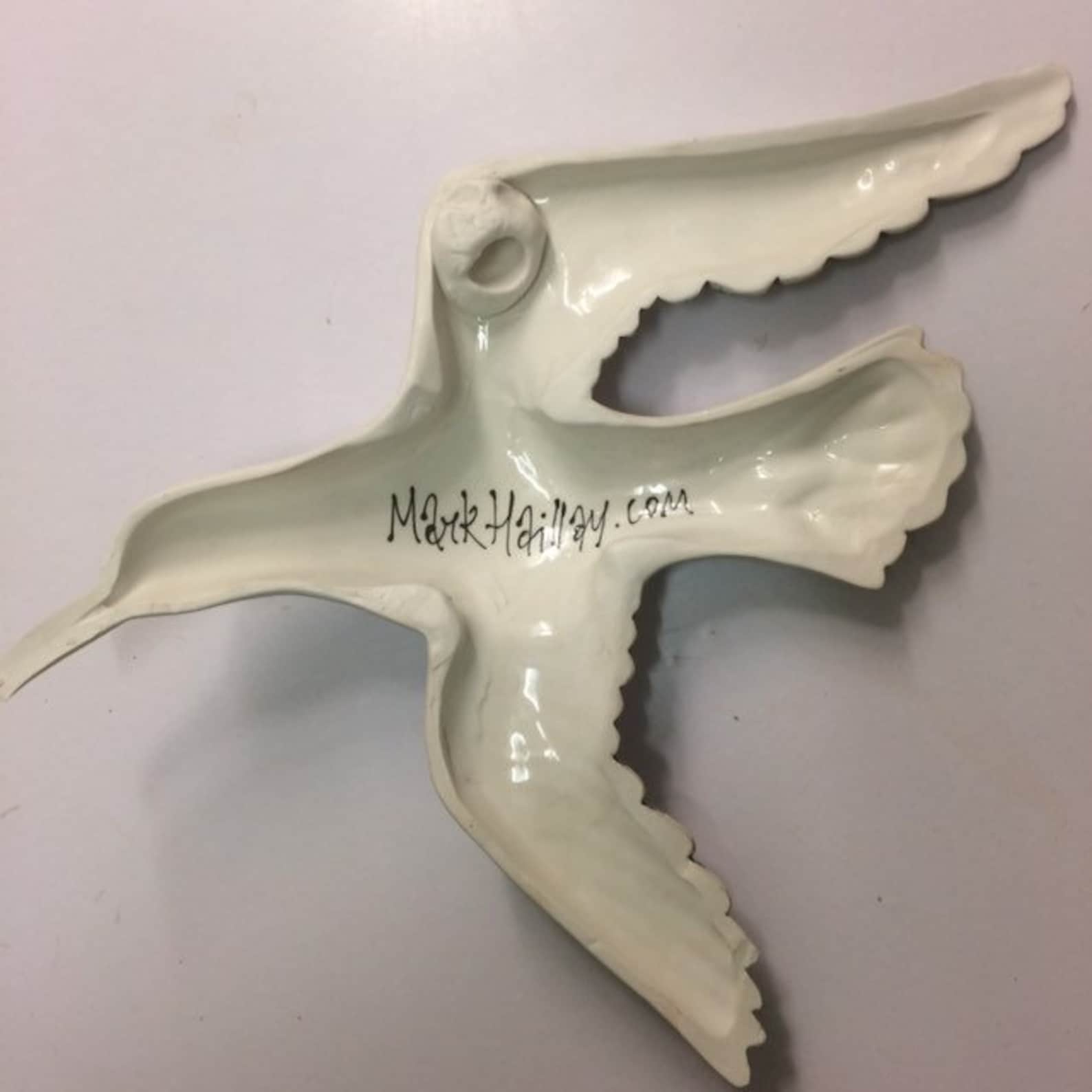 Ceramic Wall Hanging Flying Birds. A Squabble of Seagulls | Etsy UK